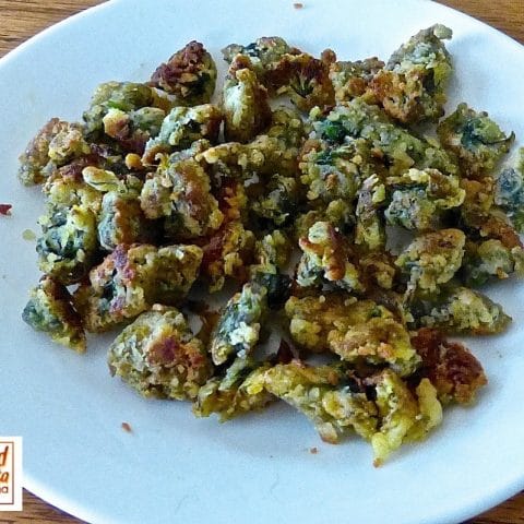 Fried Dandelions + Candied Dandelions | Hybrid Rasta Mama