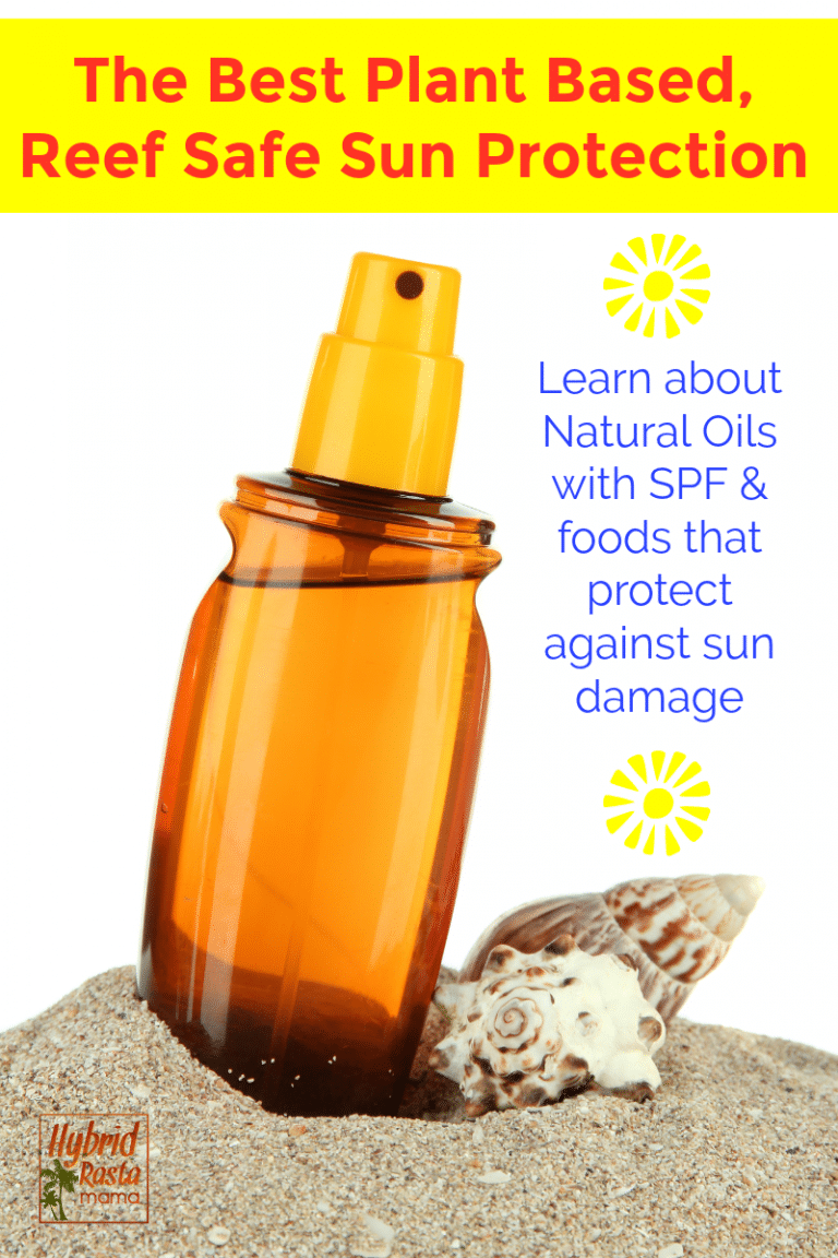 Natural Oils as Sun Protection (Natural Sunscreen) | Hybrid Rasta Mama