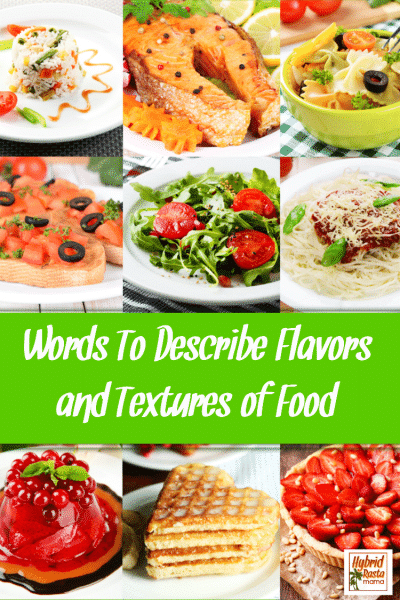 150 Words To Describe Food | Hybrid Rasta Mama